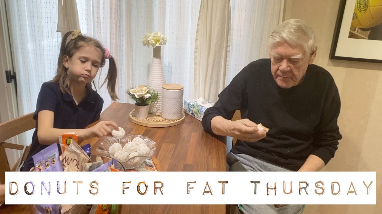 Donuts For Fat Thursday - YouTube
