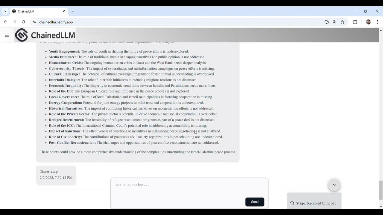 Introducing ChainedLLM: A Modular AI Framework for Smarter Workflows! - YouTube