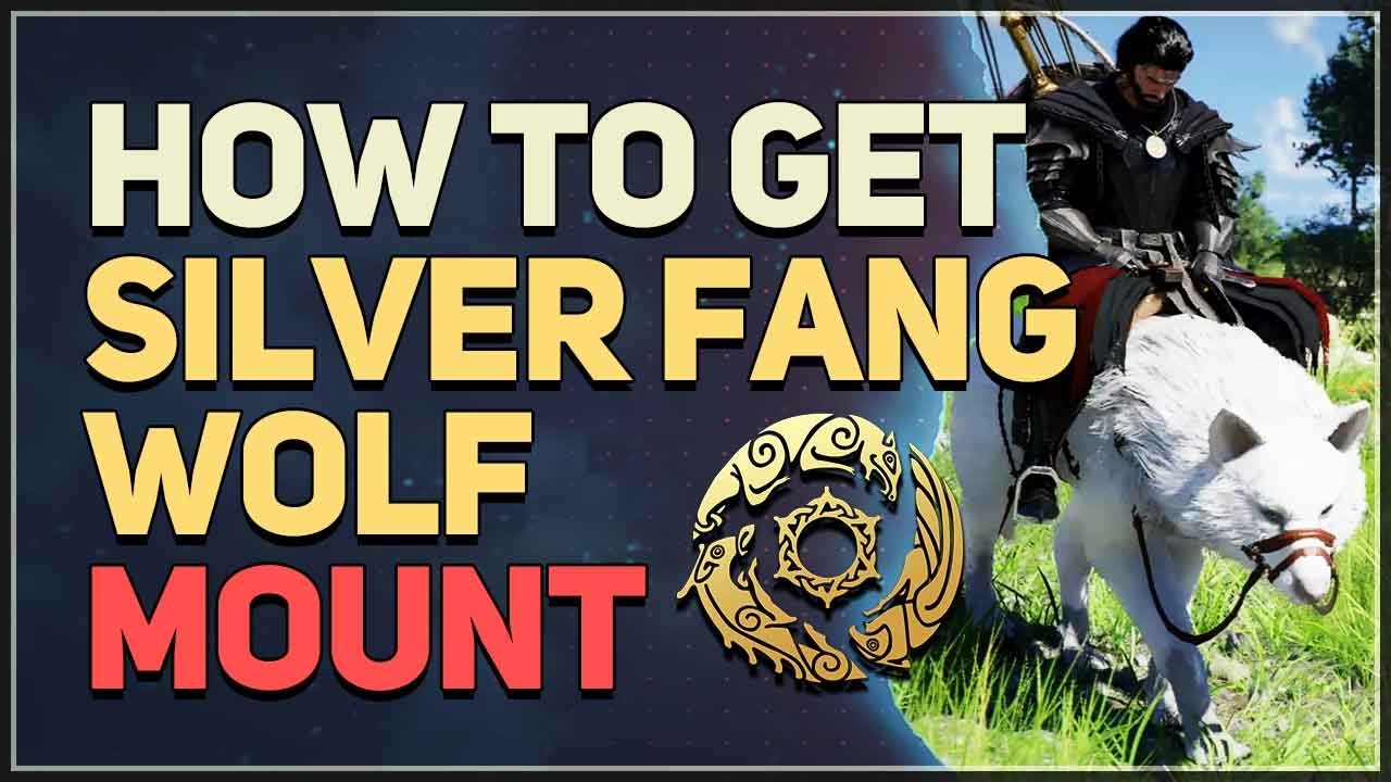 How to get Legendary Silver Fang Wolf Permanent Mount Crimson Desert ...