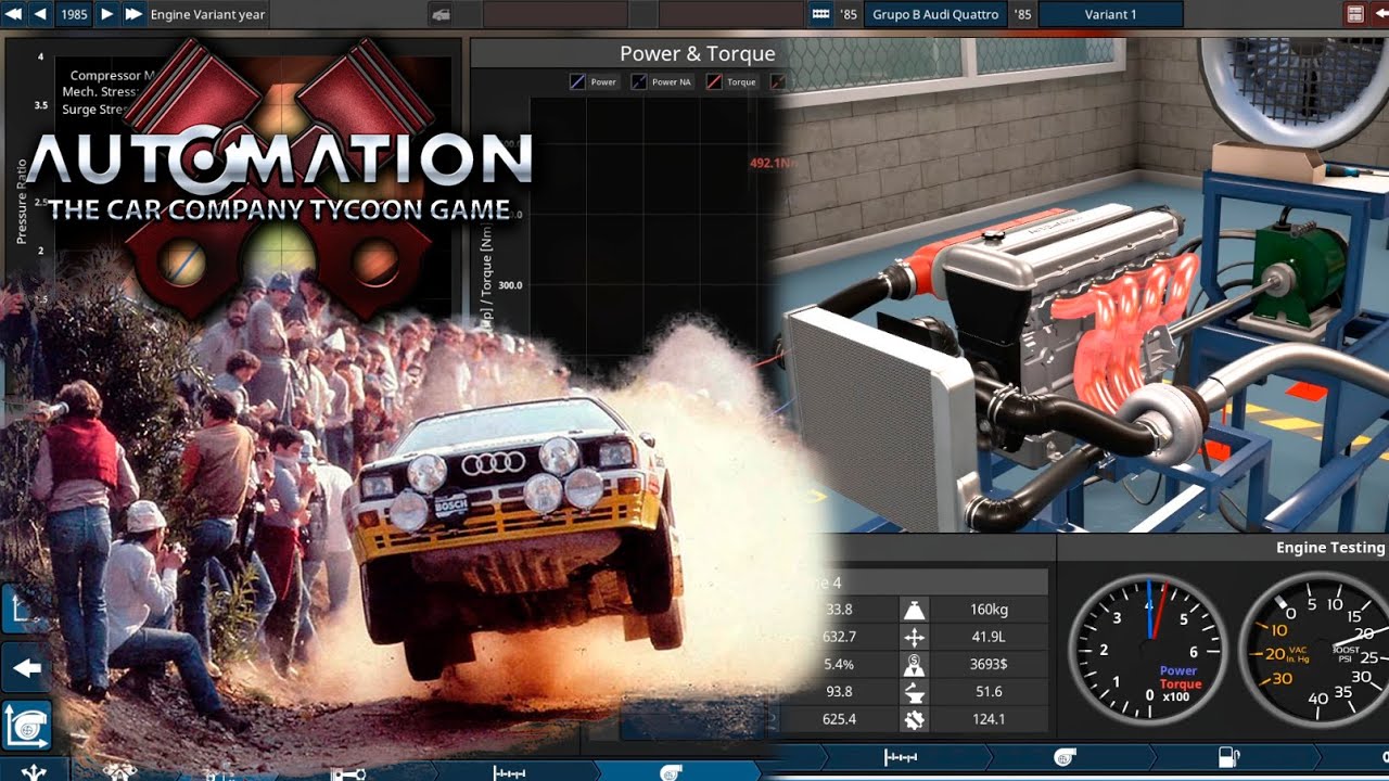 Motores de Rally - Automation Car Tycoon Game - Engines EP.2 - YouTube