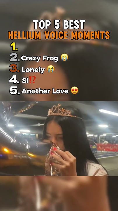 Ranking Best Hellium Voice Moments of all Time #shorts - YouTube