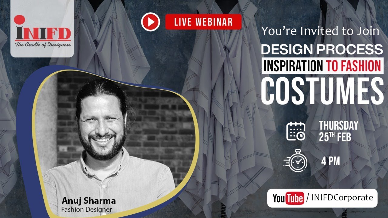 Design Process with Anuj Sharma - Fashion Designer - YouTube