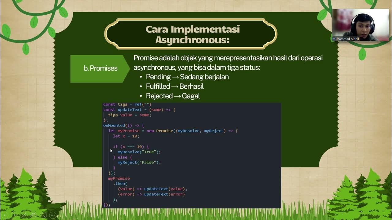 Tugas 6 Tutorial Live Coding JavaScript Asyncronous - YouTube