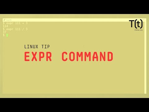 How to use the expr command: 2-Minute Linux Tips