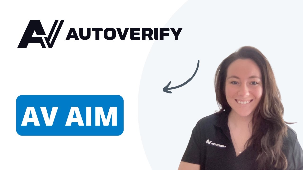 AV AIM: Vehicle Profile and Settings - YouTube