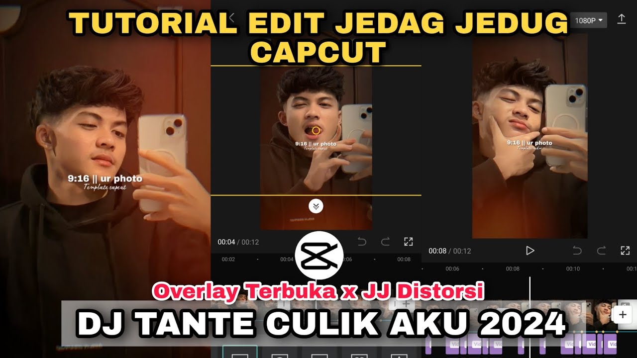 Tutorial Edit Jedag Jedug Capcut DJ TANTE CULIK AKU DONG 2024 - YouTube