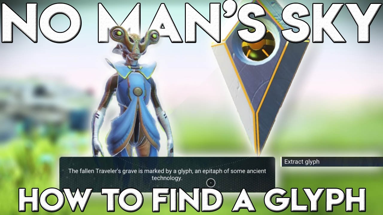 No Man's Sky: How to find A Glyph - YouTube
