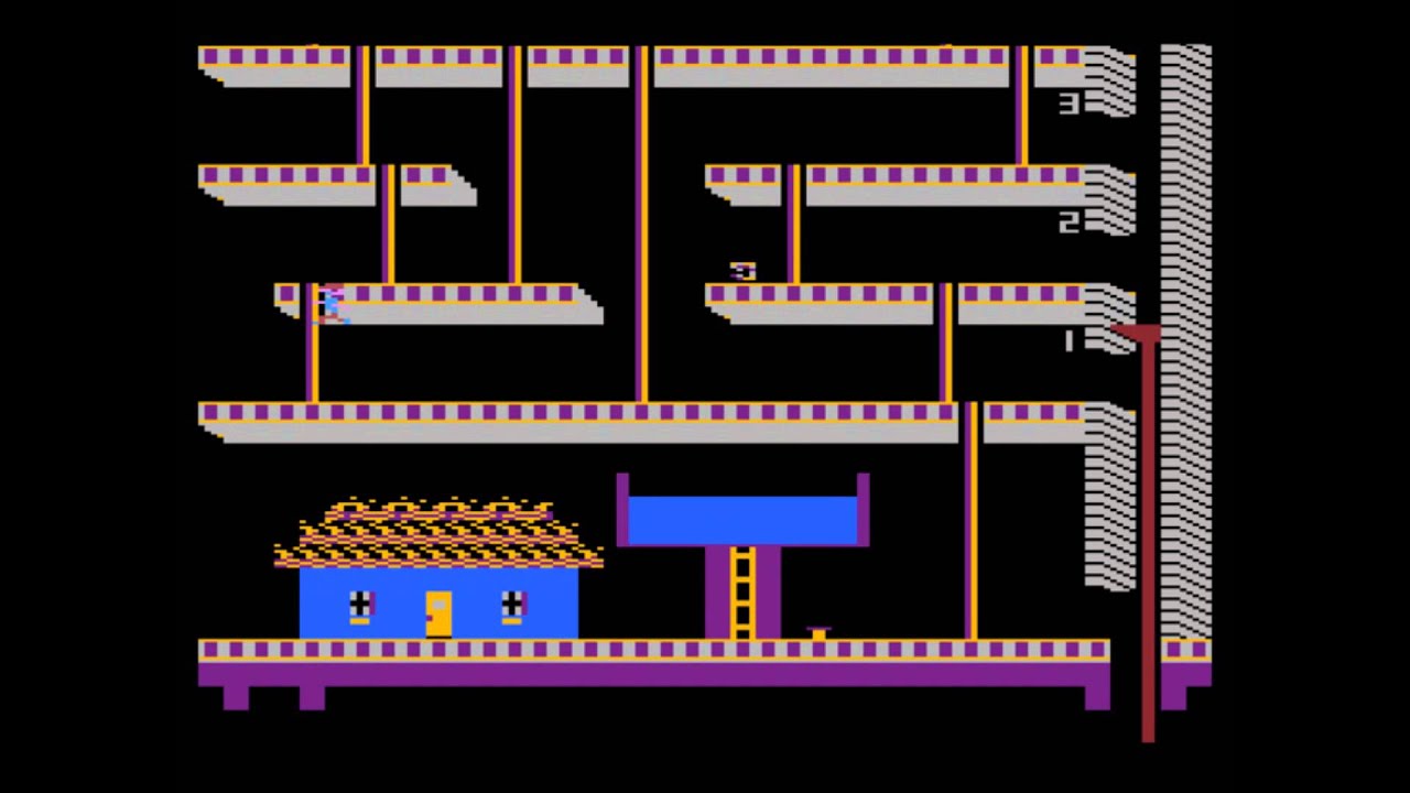 Fire Man for the Atari 8-bit family - YouTube