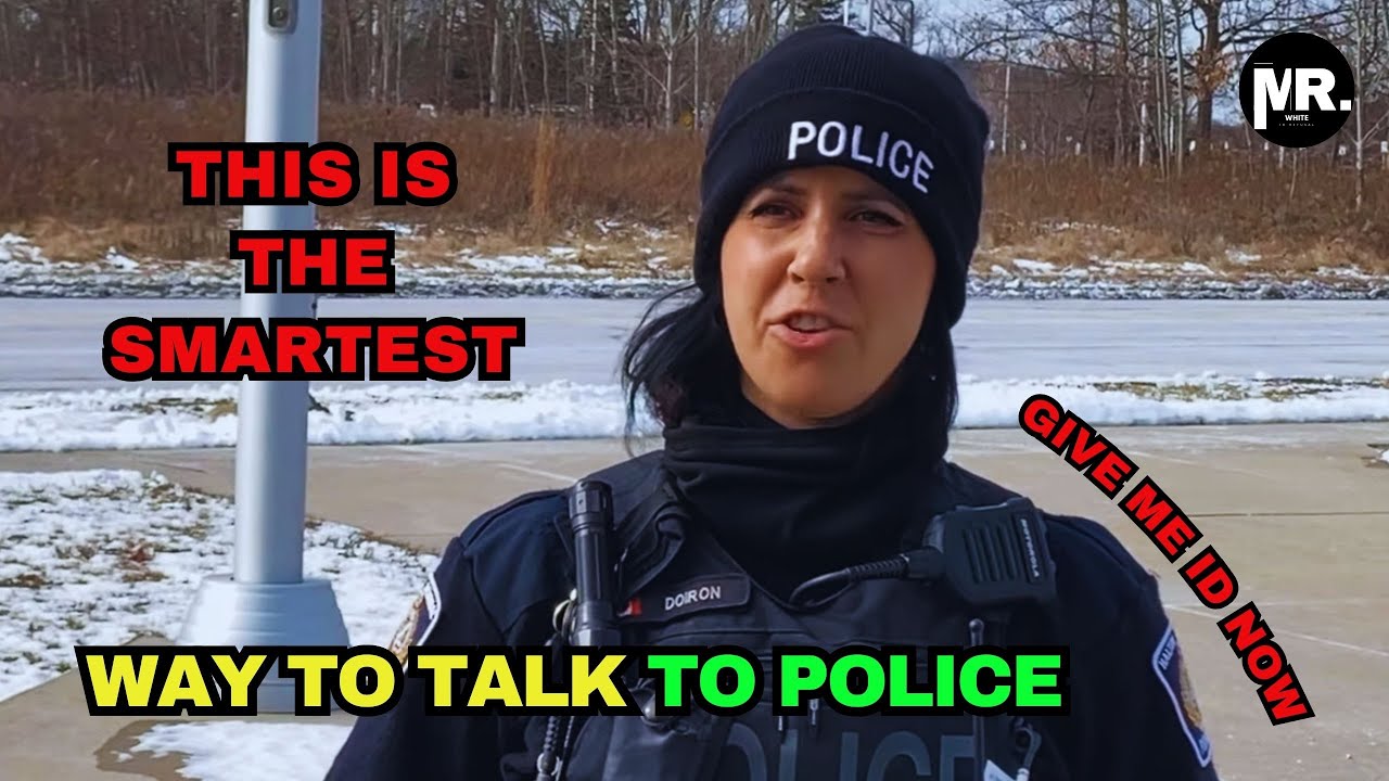 Power Hungry FEMALE Cop HUMILIATED | ID Refusal Leads to Brutal Walk of ...