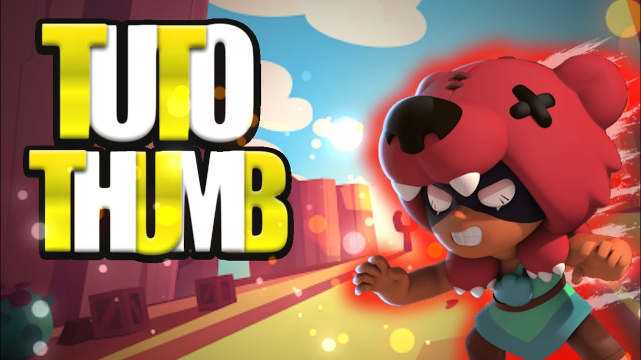 Como fazer Thumbnail de Brawl Stars 3D #Brawl Stars - YouTube