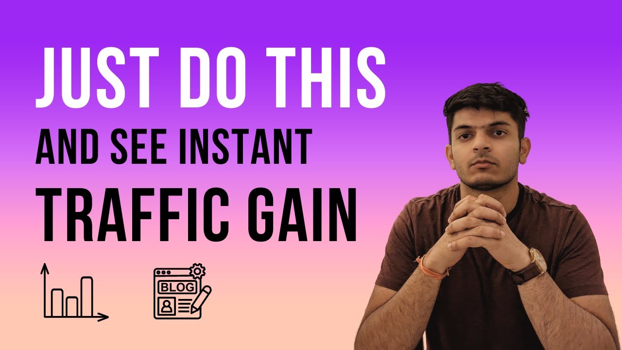 Do This ONE Thing & See INSTANT Traffic Gain on Your Blog - YouTube