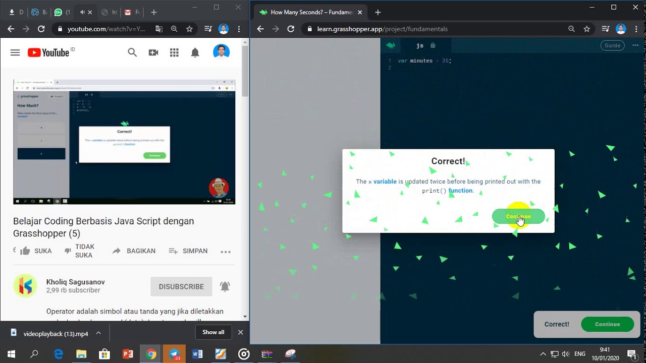 Sagusanovtotjavascript Tugas6 Grasshopper 201903030000059 Yusronmubarok 3442
