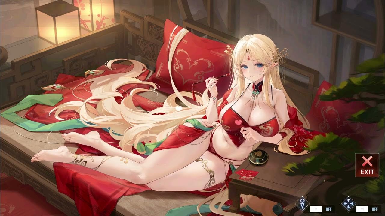 Azur Lane: FFNF Brest L2D Skin Unique Touch (Moonlit Night's Spring Vista) 2 - YouTube