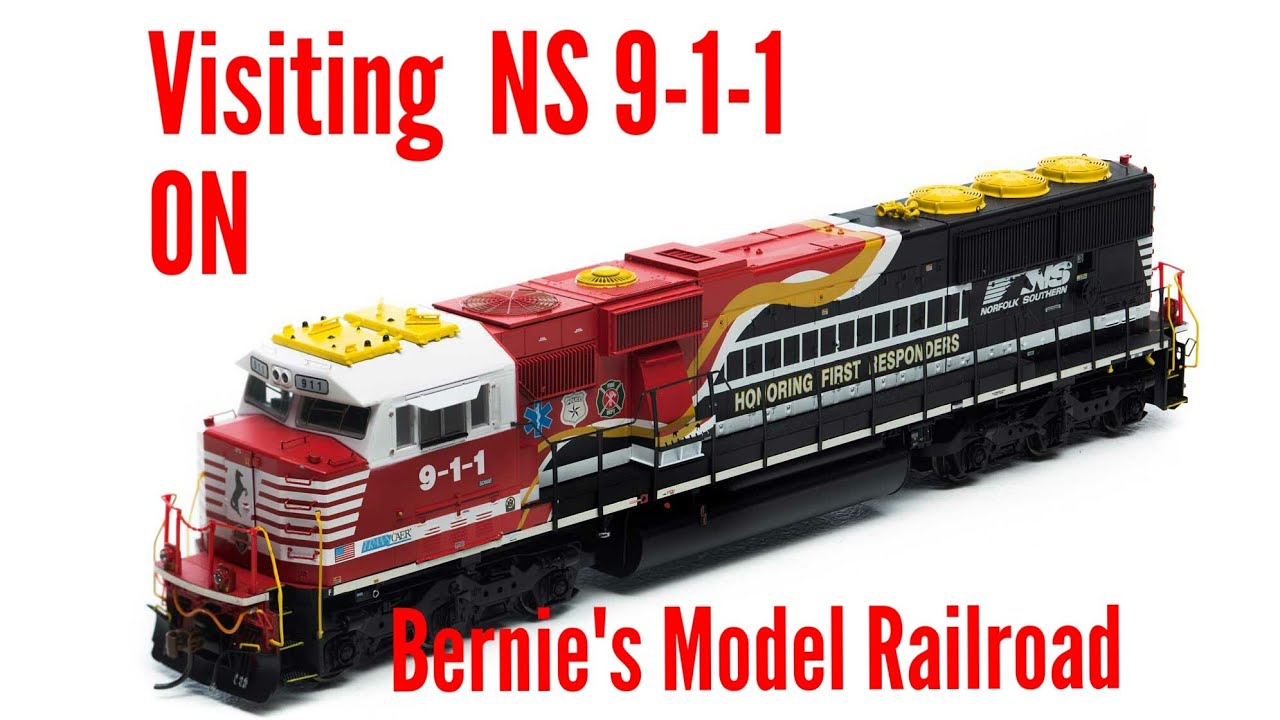Visiting Freight Train on Bernie's Model Railroad - YouTube