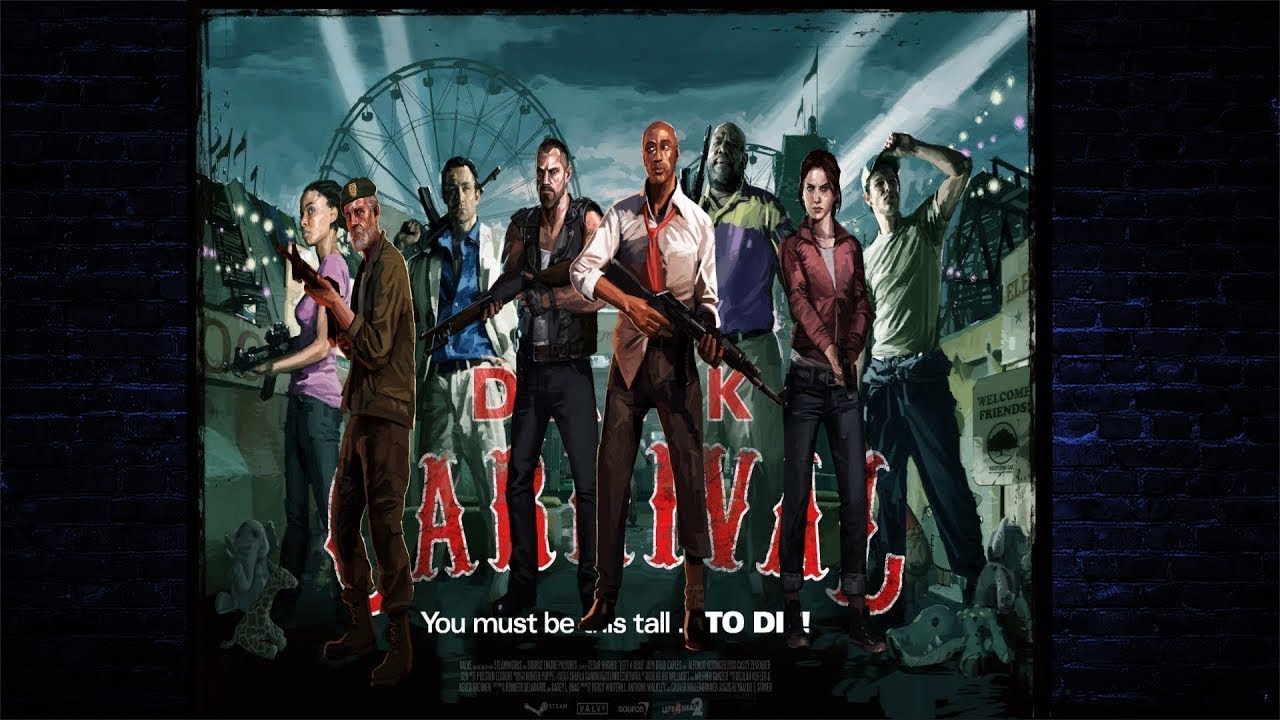 Left 4 Dead 2 Dark Carnival Poster