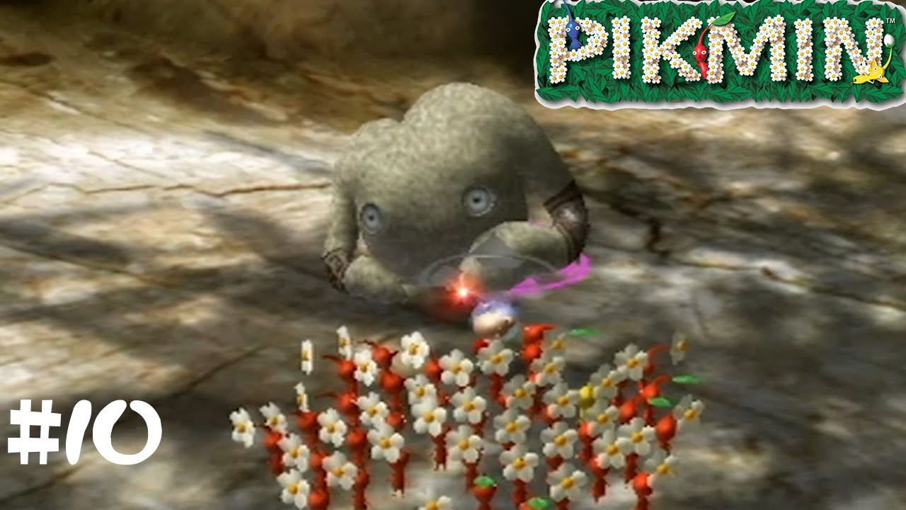 Let's Play Pikmin | Episode 10 | The Mamuta (A Optional Boss) - YouTube