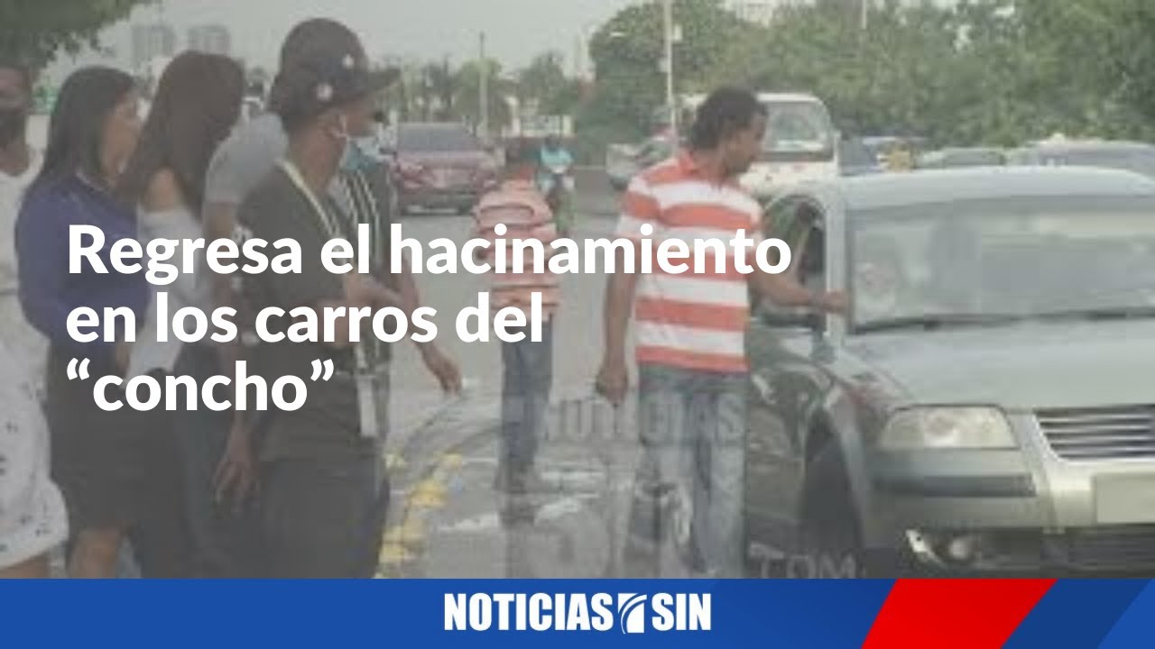 Regresa el hacinamiento en los carros del “concho” - YouTube