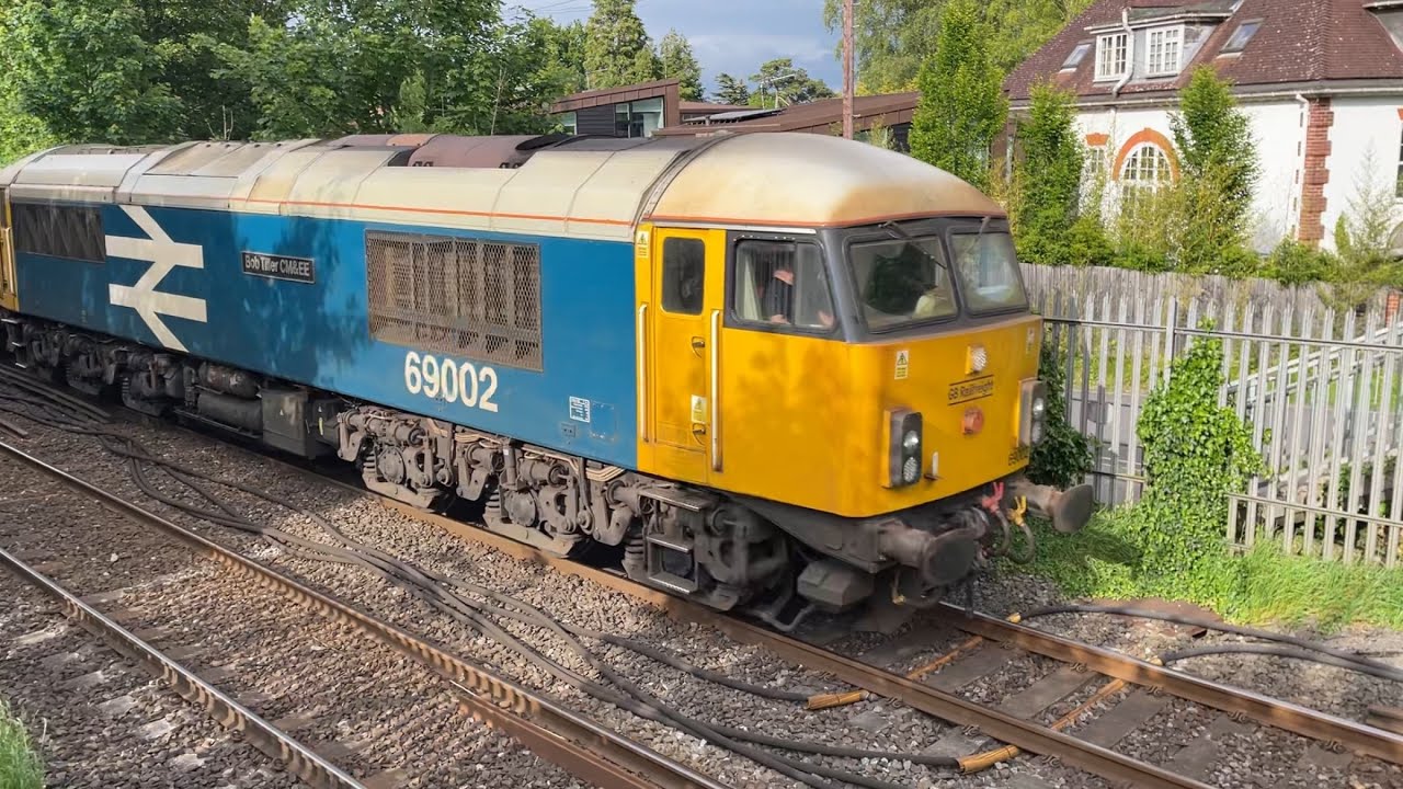 Class 69 | 69002 ‘Bob Tiller CM&EE’ | GB Railfreight - GBRf - YouTube