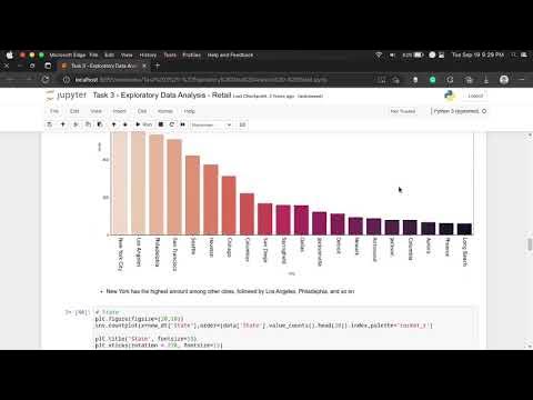 Task 3 - Exploratory Data Analysis - Retail - YouTube