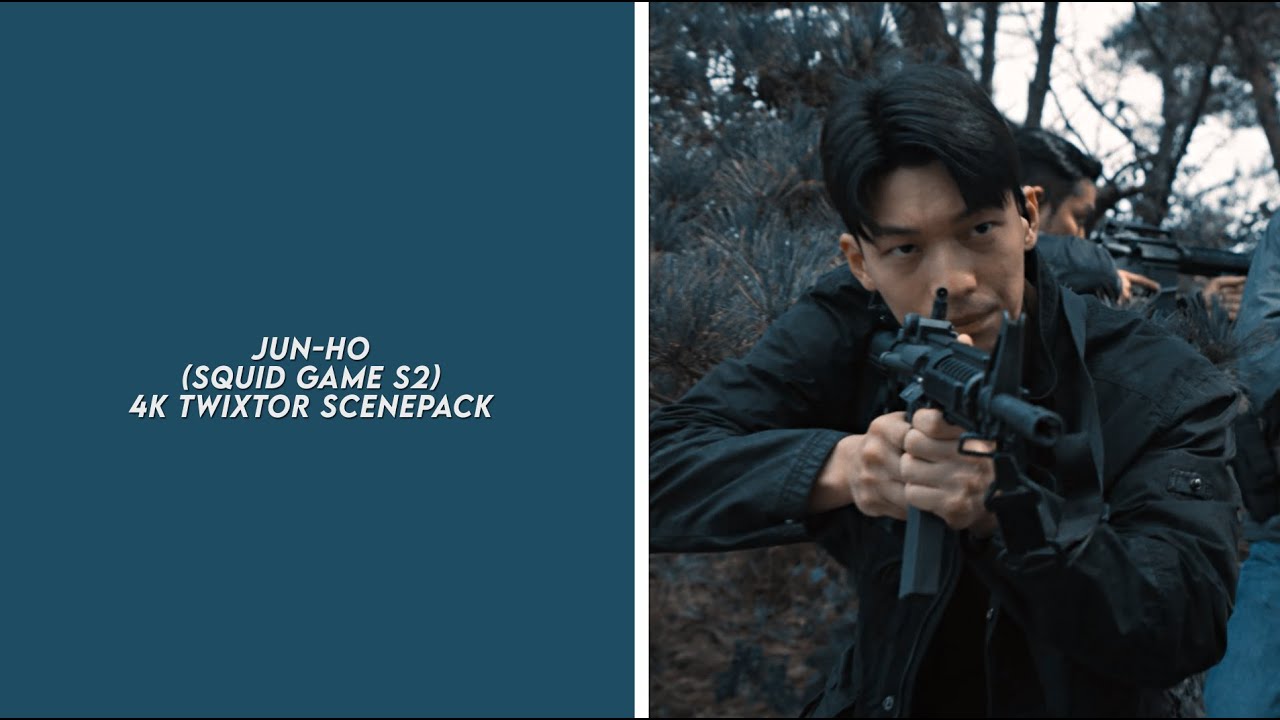 jun-ho (squid game s2) 4k twixtor scenepack - YouTube
