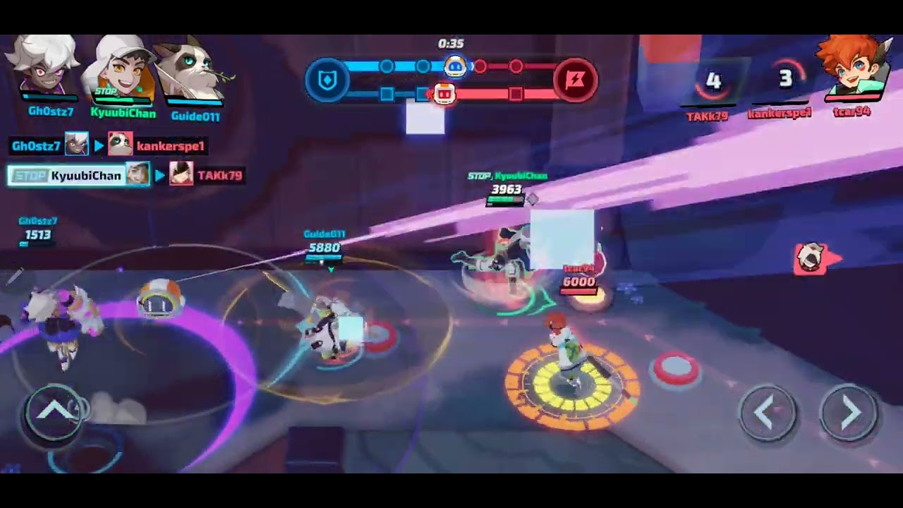 Smash Legends | Ali 50k+ Damage Team TouchDown Gameplay - YouTube