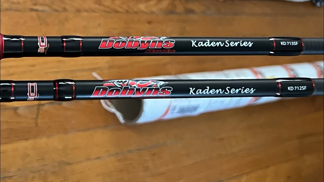 Product Review: Dobyns Kaden 712 and 713 Spinning Rods; best spinning ...