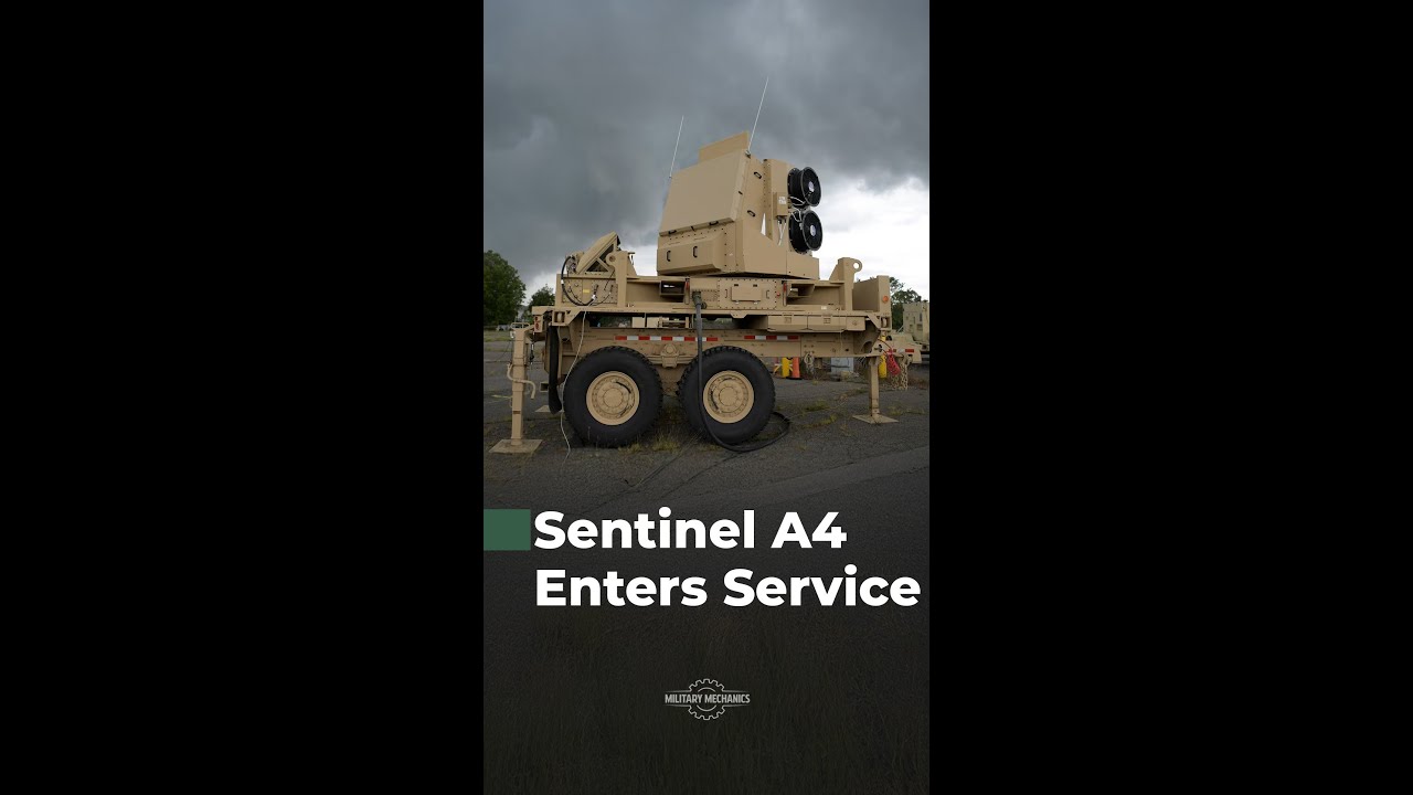 Meet Sentinel A4 — US Army’s Next-Gen 360° Air Defense Radar - YouTube