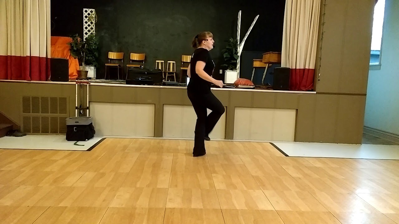 Make Way, Intermediate Clogging Routine, with cueing - YouTube