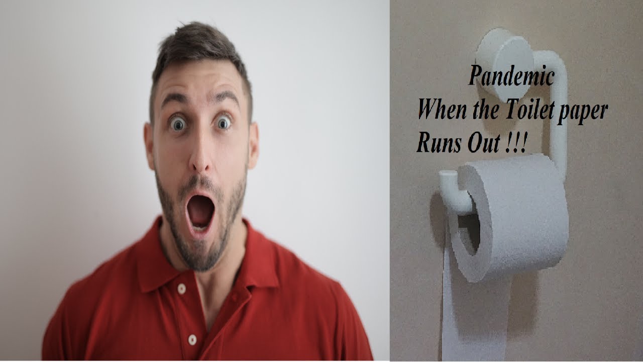 Toilet Paper Runs Out| Toilet Paper Panic - YouTube