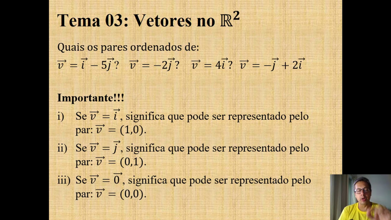 PLANO CARTESIANO - VETORES NO R2 - YouTube