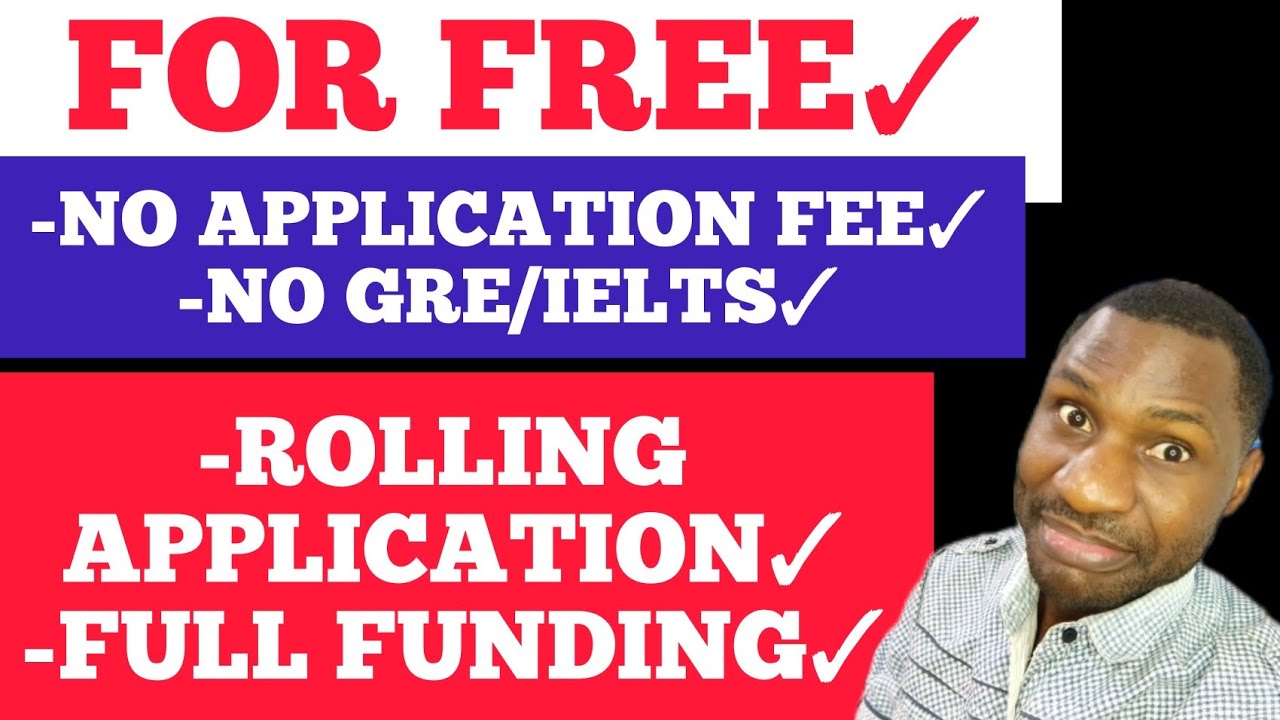 NO APPLICATION FEE ROLLING APPLICATION AUTOMATIC FUNDING NO GRE YouTube no-application-fee-rolling-application-automatic-funding-no-gre-youtube