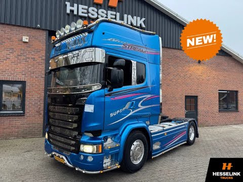 Scania R580 V8 Blue Stream Svempa 93/200 Limited Edition - YouTube