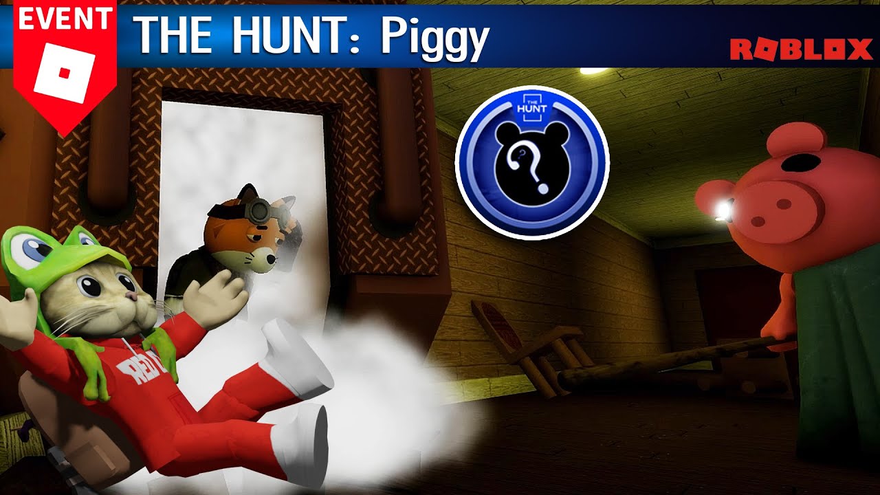 [9/95 ОХОТА] Приключение ПИГГИ роблокс | The Hunt: Piggy roblox | БЕЙДЖ ...