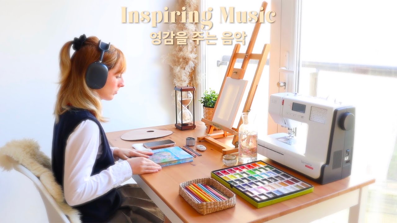 Peaceful Music to draw, relax & study to ️🎧 - YouTube