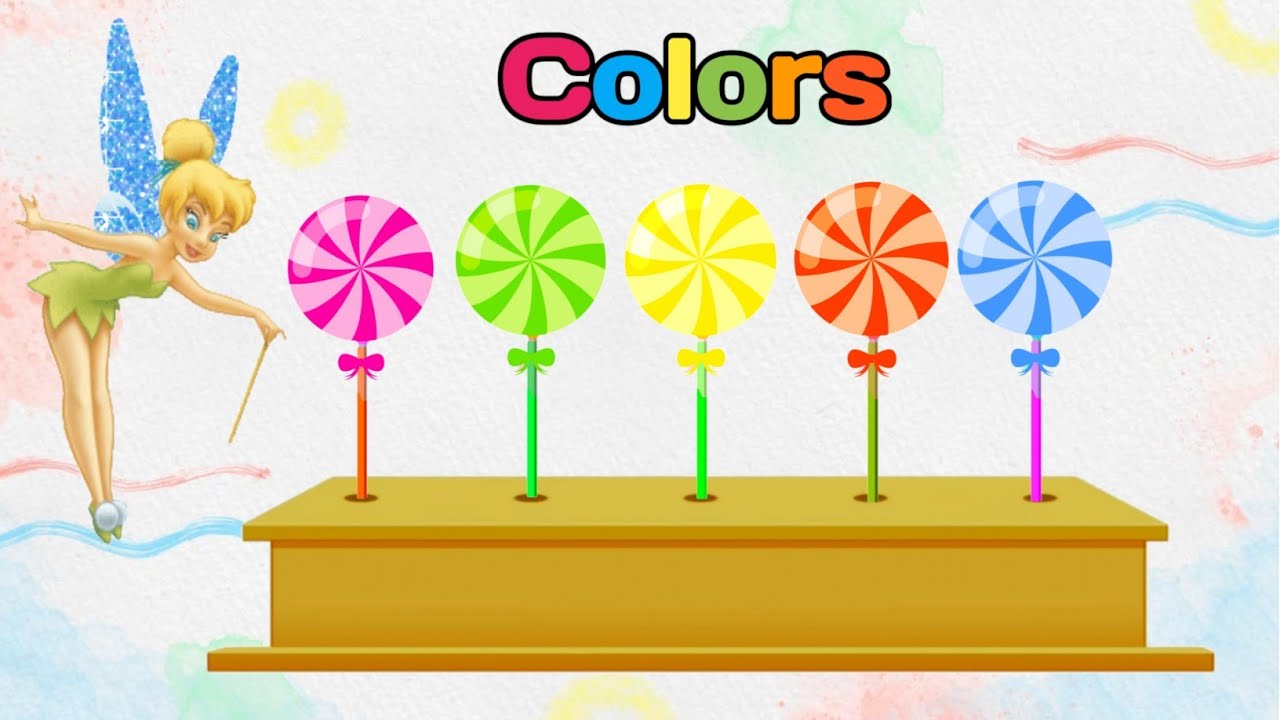 Learn colors with lollipops -Best learning videos for kids # ...