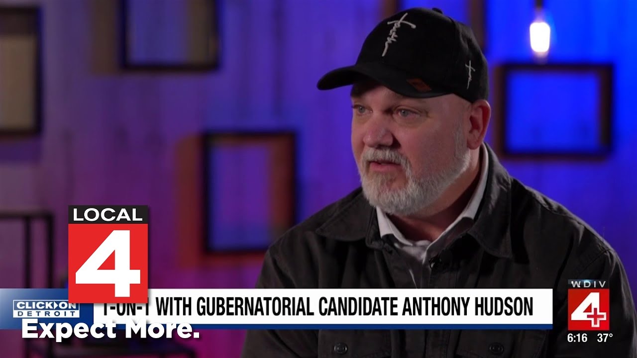 1-on-1 with Michigan gubernatorial candidate Anthony Hudson - YouTube