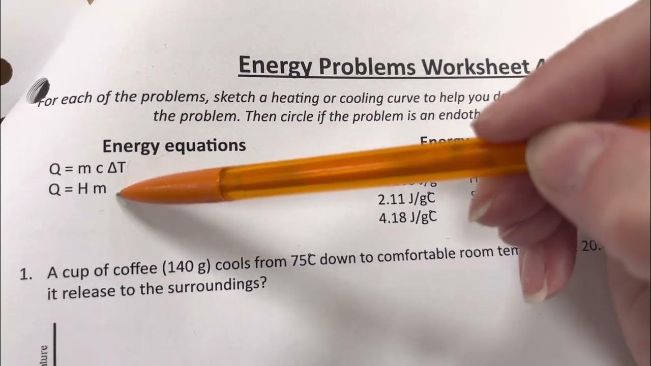 Heat of fusion notes - YouTube