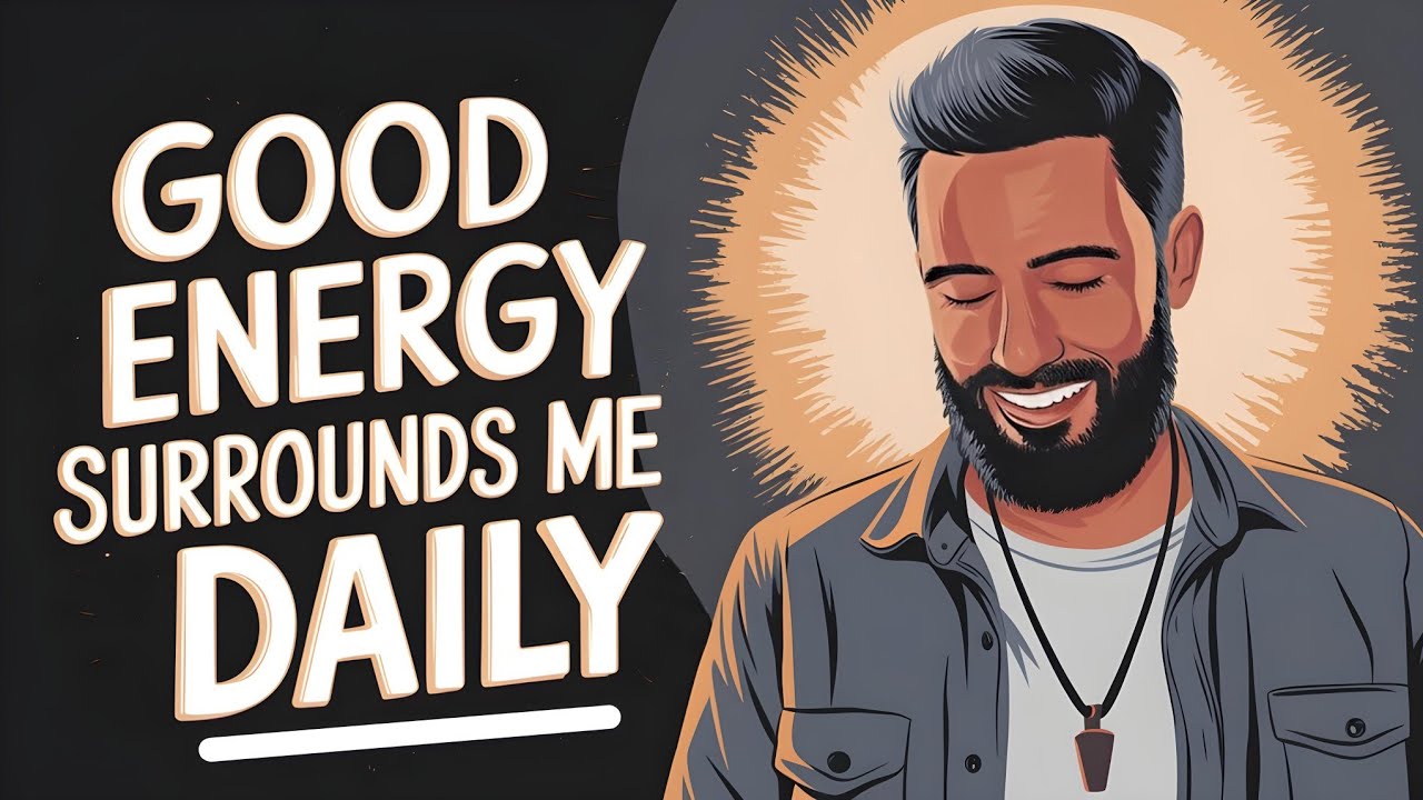 Good Energy Surrounds Me Daily | Powerful Positive Affirmations to ...