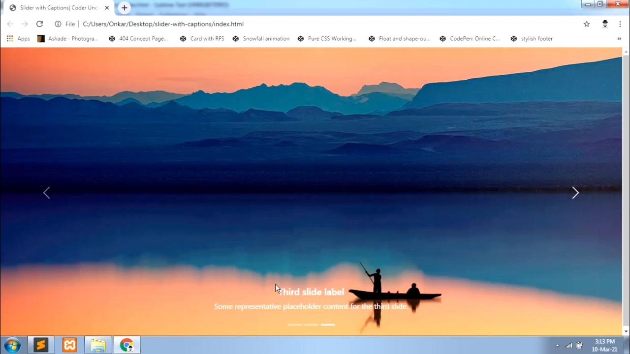 Carousel Slider Bootstrap 5 | Slider Carousel Tutorial | Coder Uncle - YouTube