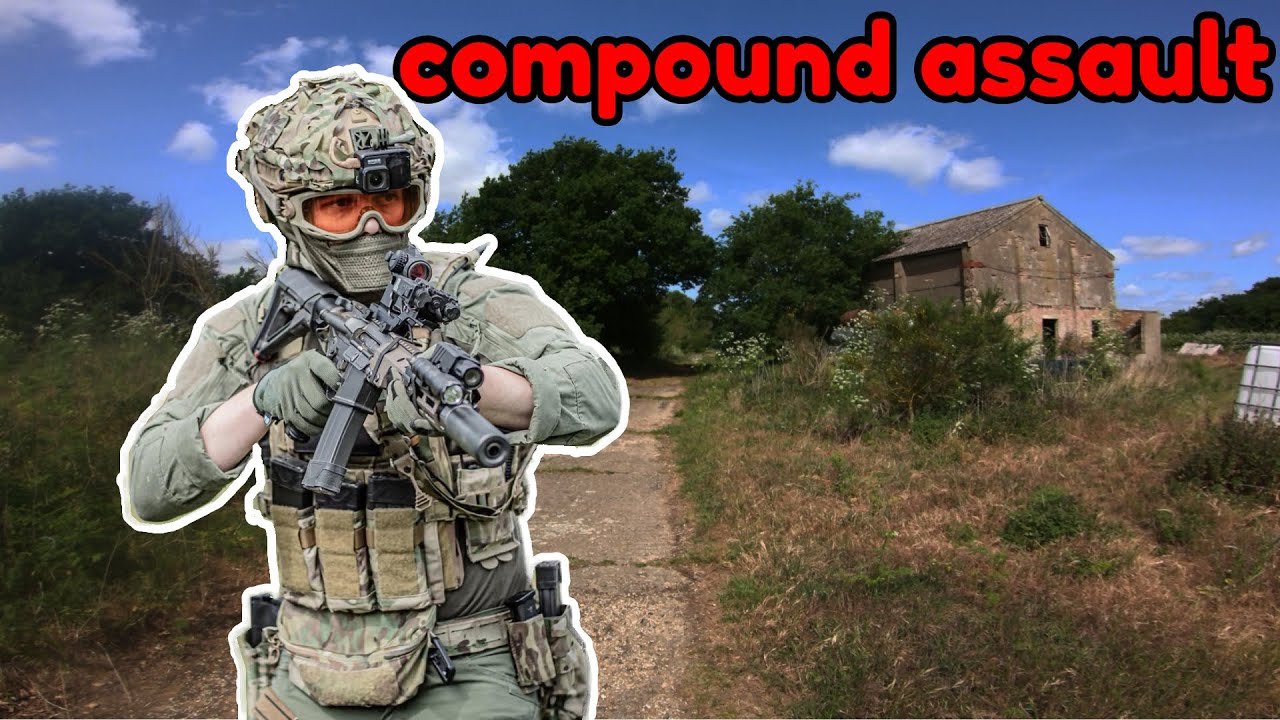 The Ultimate Compound Assault on enemy positions (Airsoft CQB MWS ...