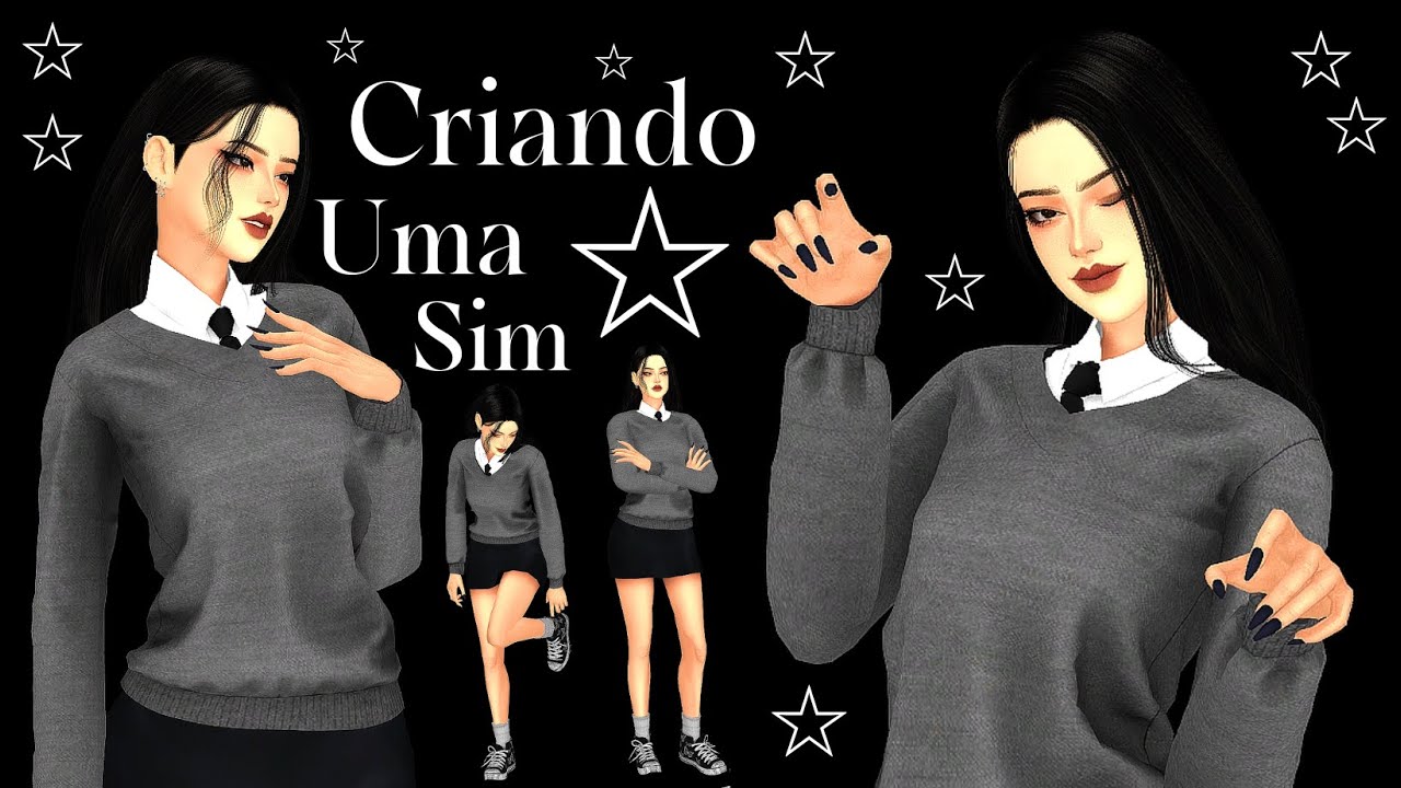 the sims 4 — criando uma sim ! (download + ccs) - YouTube