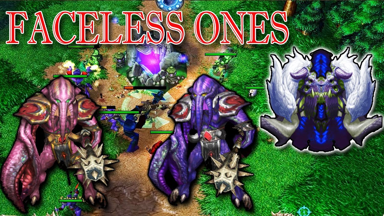 The Faceless Ones Showcase Gameplay - Warcraft 3 Custom Race Review ...