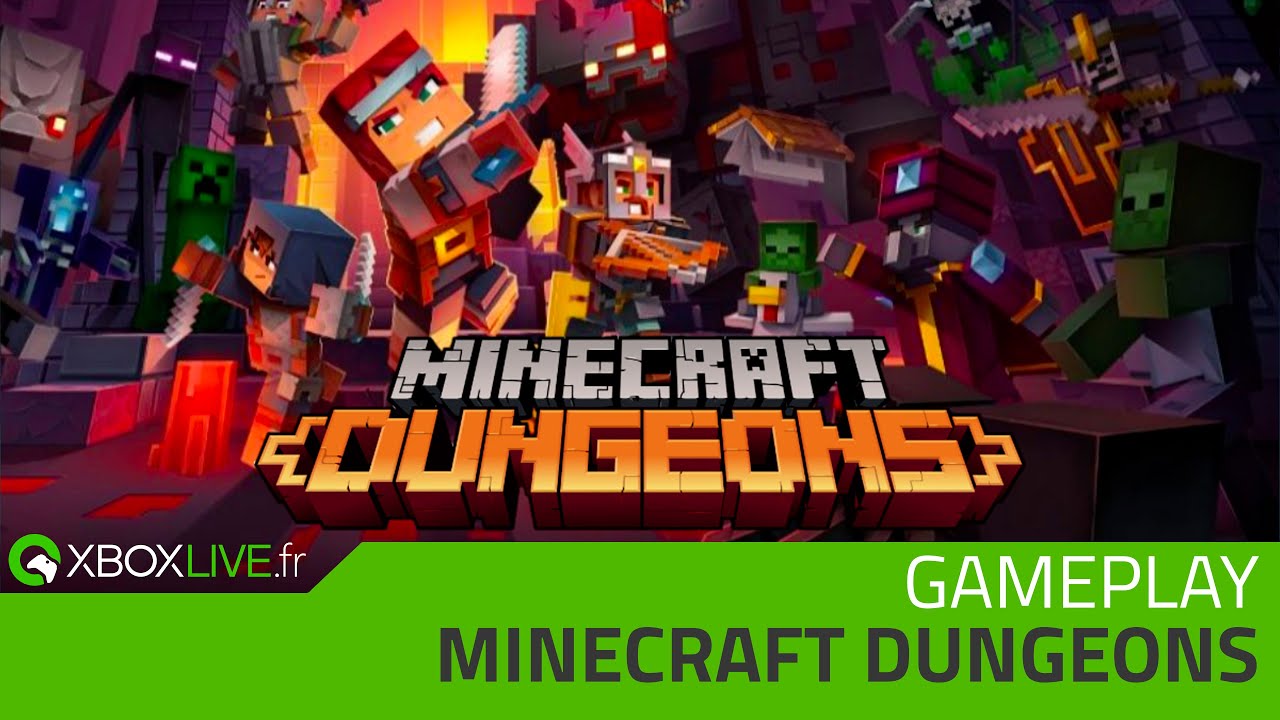 GAMEPLAY Xbox One - Minecraft: Dungeons | 30 minutes - YouTube