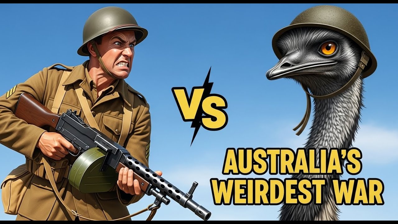The Great Emu War: When Australia's Army Lost to Birds - YouTube