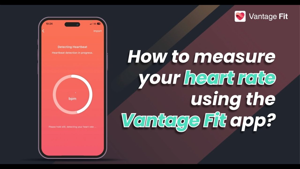 How to Easily Measure Heart Rate with Vantage Fit | Corporate Wellness ...