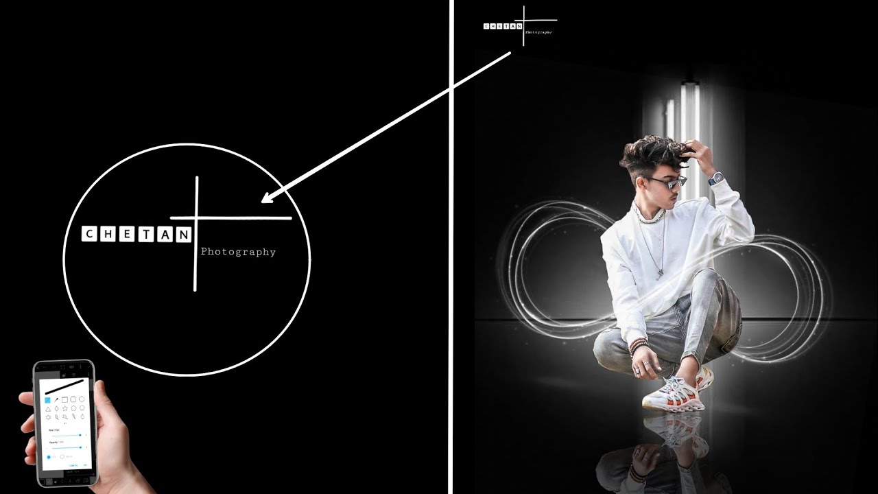 How To Create Logo Photography Editing Tricks In Mobile | Chetan Edits ...