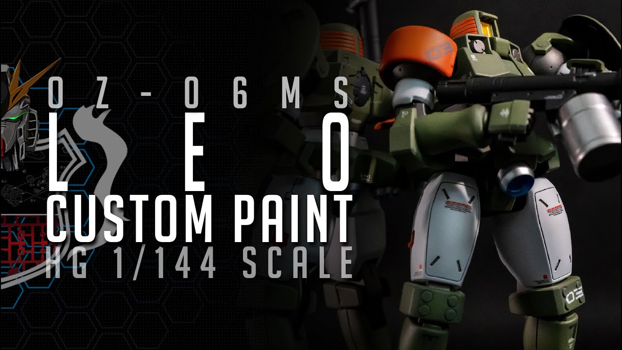 HGAC Leo | Custom Gunpla Build - YouTube