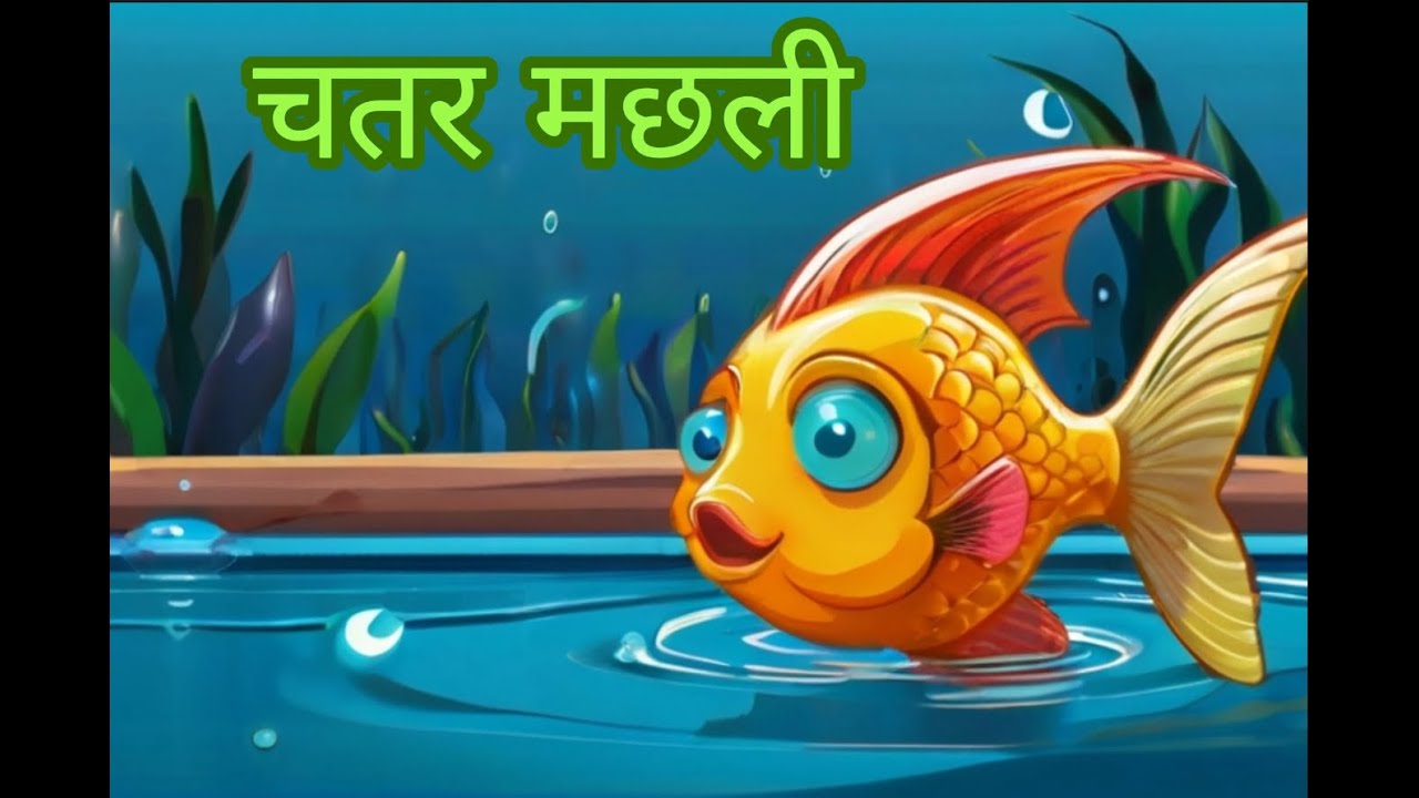Clever Fish | चतुर मछली | #moralstories #bedtimestories # ...