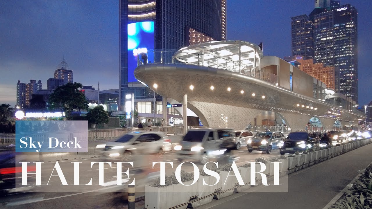 4K | Evening walk at Sky Deck Halte Tosari - YouTube