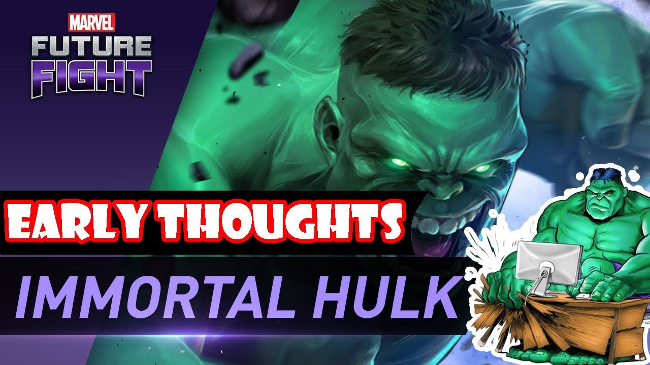 MFF : Marvel Future Fight Immortal Hulk T3 June 2020 Update First ...
